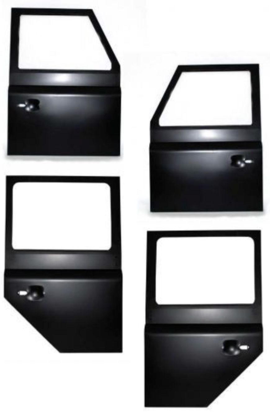 Land Rover Defender Front and Rear Door Kit - Right and Left Hand Door ...