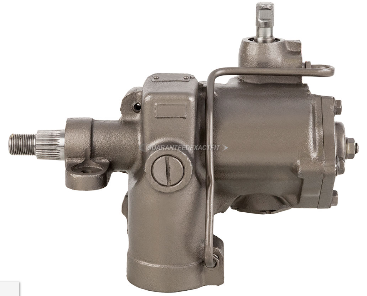 BRAND NEW 4 BOLT POWER STEERING BOX FOR LAND ROVER DEFENDER - RIGHT HA ...